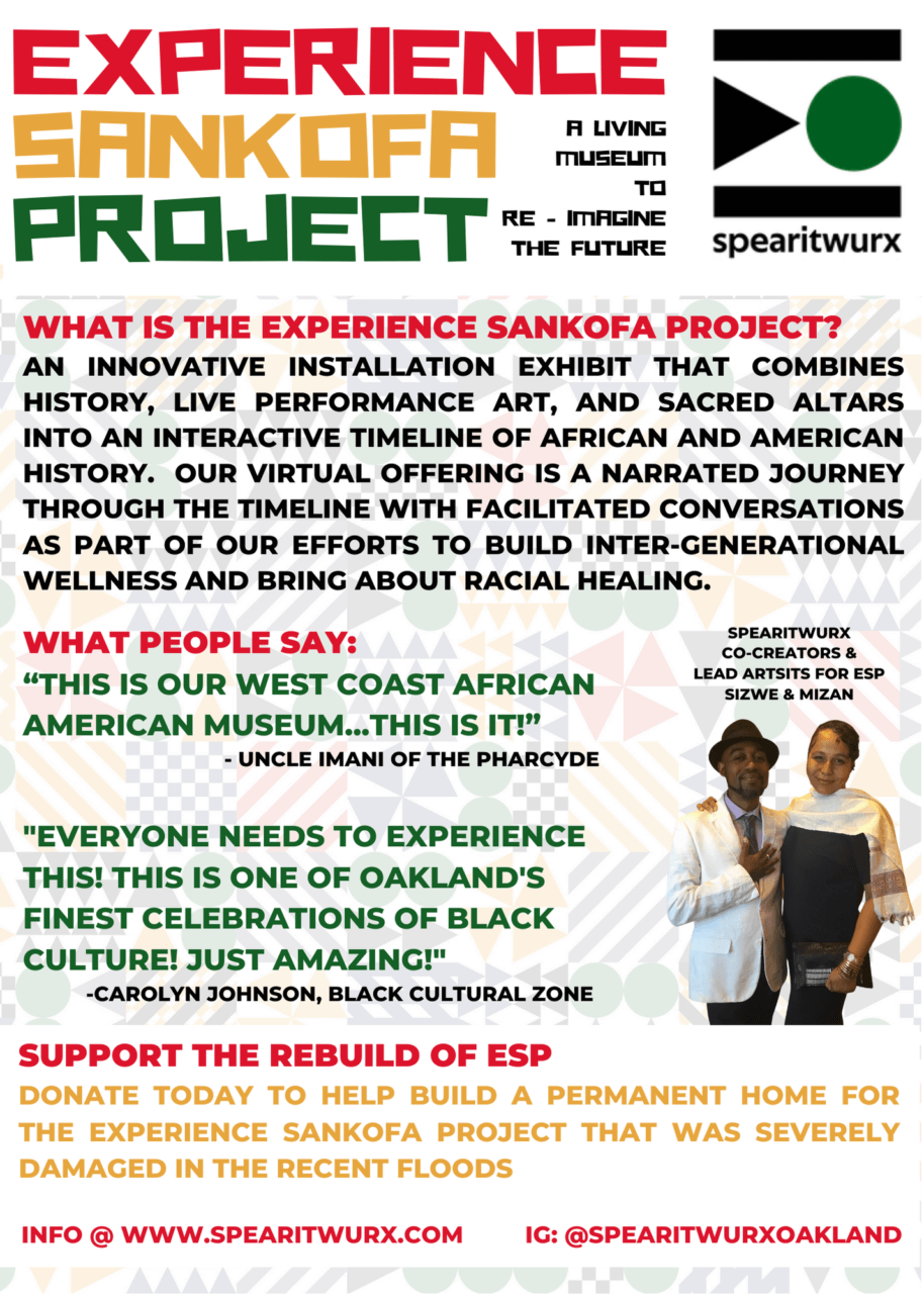 “Ancestors Walk with Me” - The Experience Sankofa Project as a Tool for Racial Healing - Dr ...